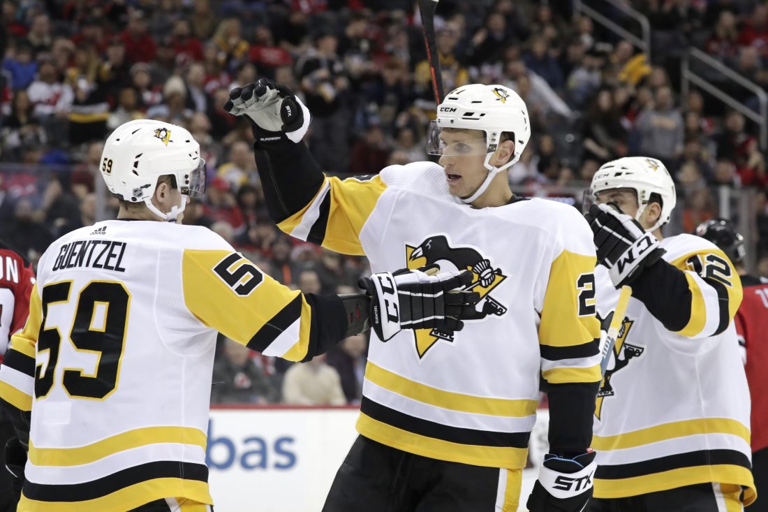 Pens Avoid Being Swept by Devils | News, Sports, Jobs - The Intelligencer